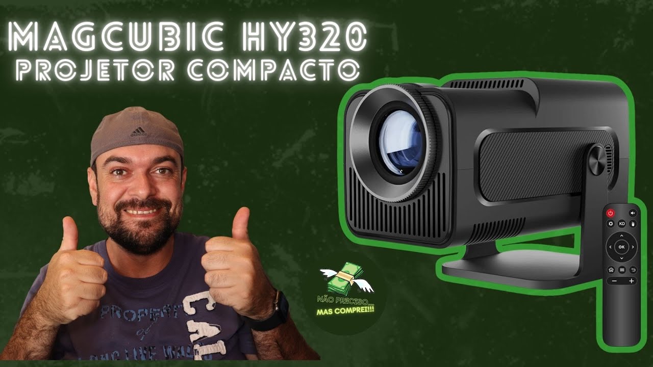 PROJETOR MAGCUBIC HY320 É BOM MESMO? - YouTube