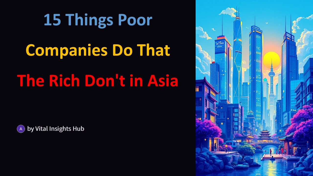 15 Things Poor Companies Do That The Rich Dont in Asia - YouTube