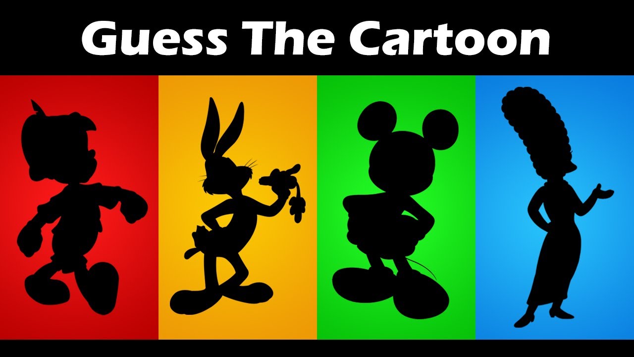 Guess the Cartoon Silhouette - YouTube