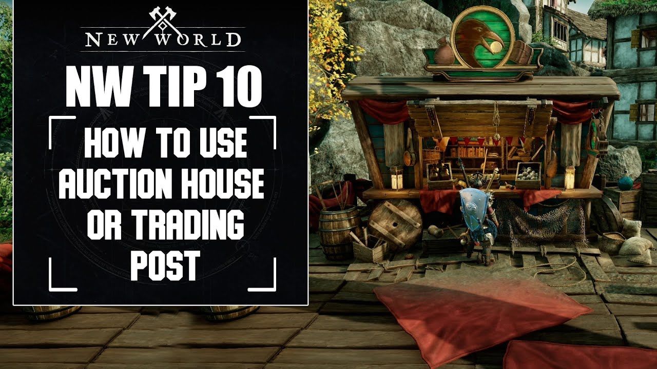 Learn how to use Auction House or Trading Post in New World - YouTube