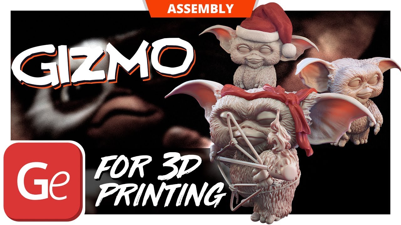 Gizmo 3D Printing Figurines | Assembly by Gambody - YouTube