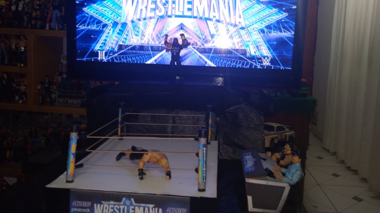 WWE CUSTOM ARENA ENTRANCE STAGE WRESTLEMANIA 38 MATTEL OPINION Y ...
