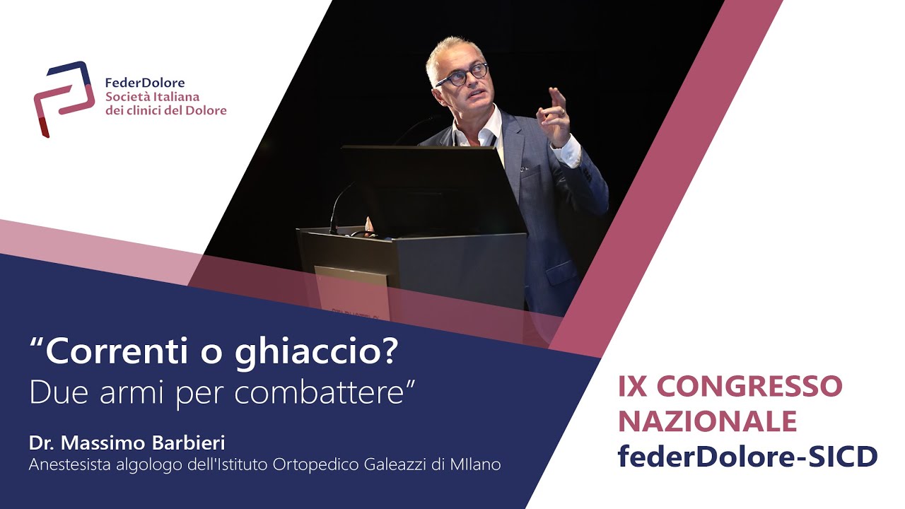 Correnti o ghiaccio? Due armi per combattere il dolore - Dr. Massimo Barbieri - YouTube