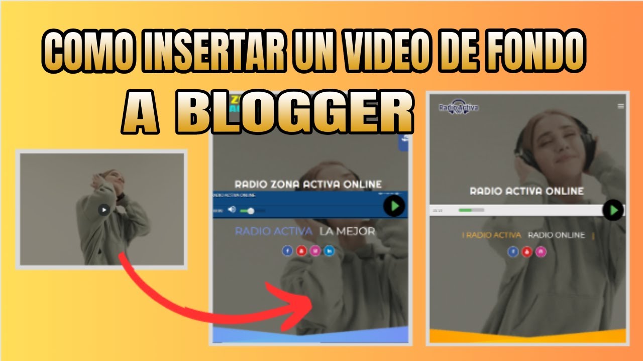 Cómo Insertar un video de fondo en Blogger Fondo de Video con Gif ...