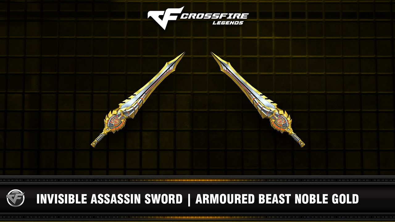 CFM : Invisible Assassin Sword | Armoured Beast Noble Gold (VIP) - YouTube