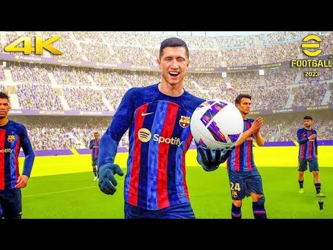 EFOOTBALL PES 2023 PPSSPP(900mb) PS5 CAMERA NEW KIT & NEW FACES - YouTube