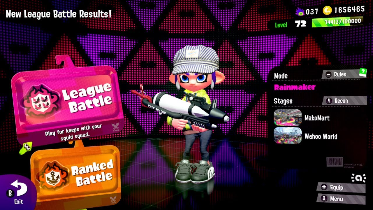 Making It Rain On League! - Splatoon 2 - YouTube