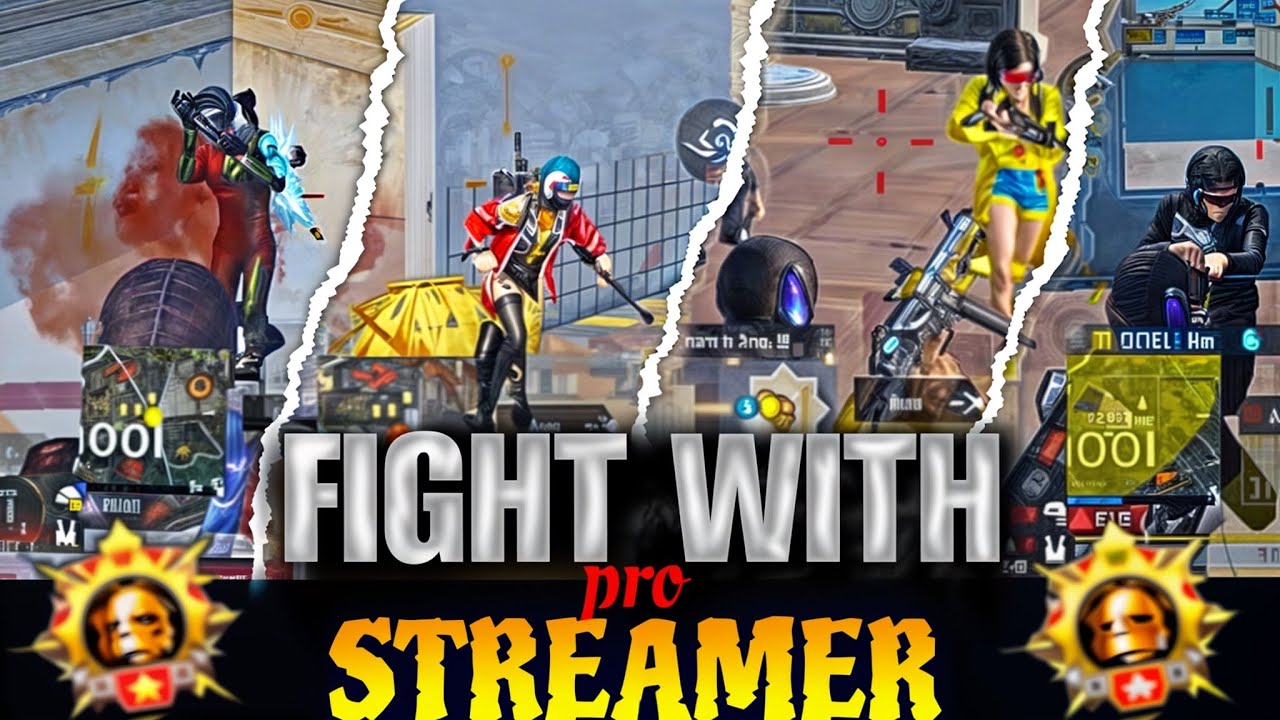 STREAMER APPRECIATE ME ️‍🩹 FIGHT WITH PRO STREAMER 💀🔥 PUBG | MOBILE ...
