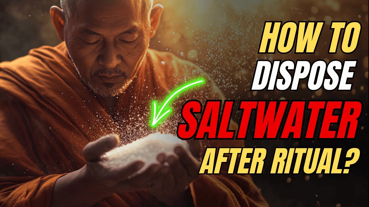 What To Do With Salt Water After Completing A Ritual? | Buddhist ...
