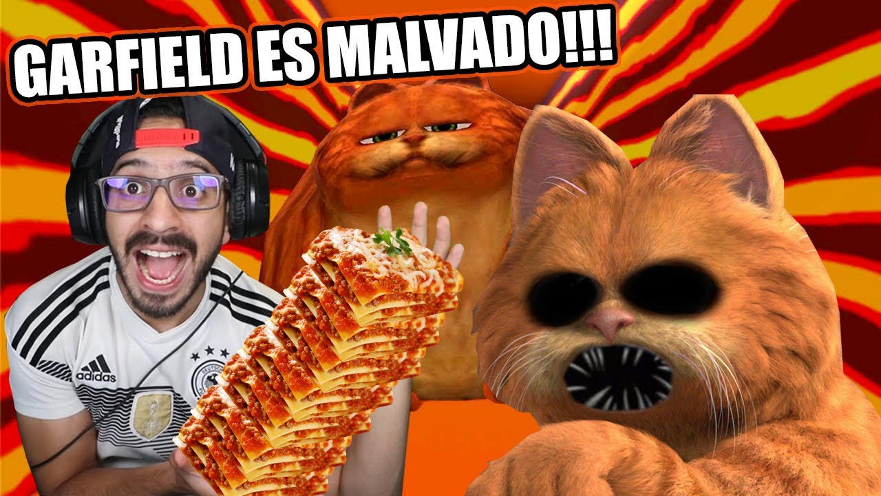 ENCONTRÉ A GARFIELD EXE | GARFIELD QUIERE LASAGNA | Juegos Luky - YouTube