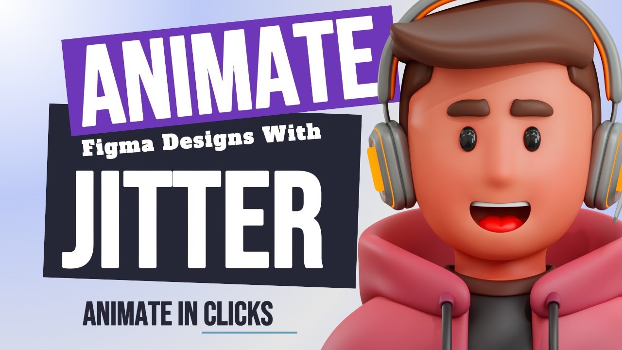 Animate Figma Designs Quickly with Jitter - YouTube