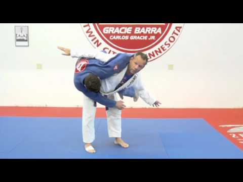 BJJ Self Defense Video: Overhand Punch Block Safe Clinch to Hip Throw ...