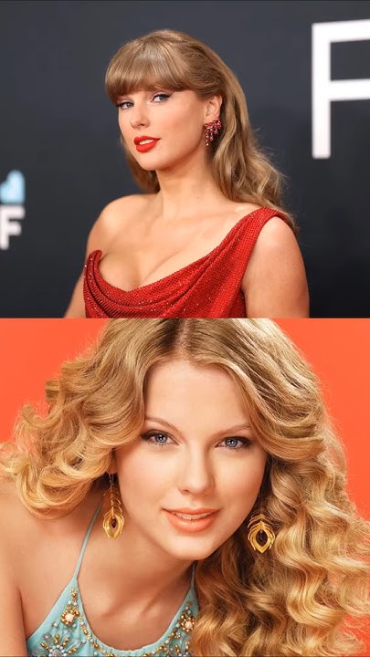 Taylor Swift Then vs Now 🔥#shorts - YouTube