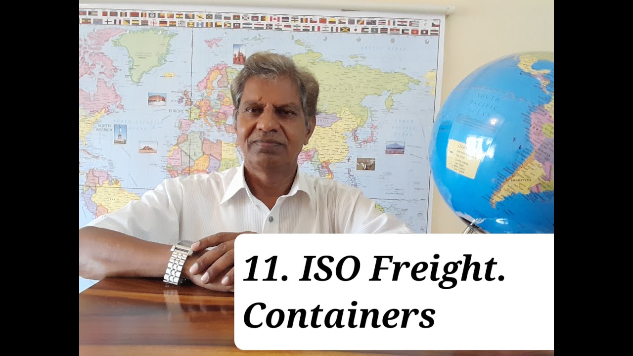 11. ISO Freight Containers- Type, Size & Numbering - YouTube