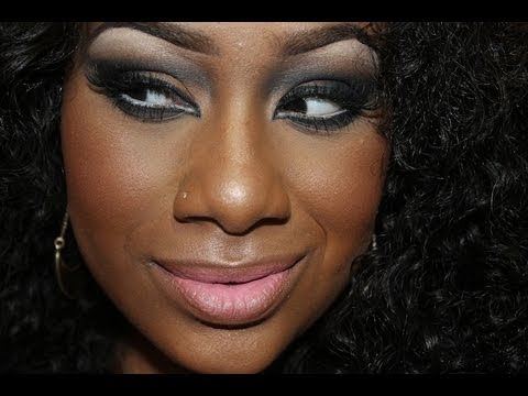I'm A GLAMAZON: Photoready Smokey Eye Look - YouTube