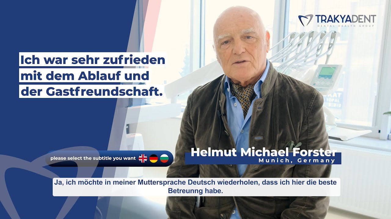 Ich bin Helmut Forster, aus München, Deutschland. - YouTube