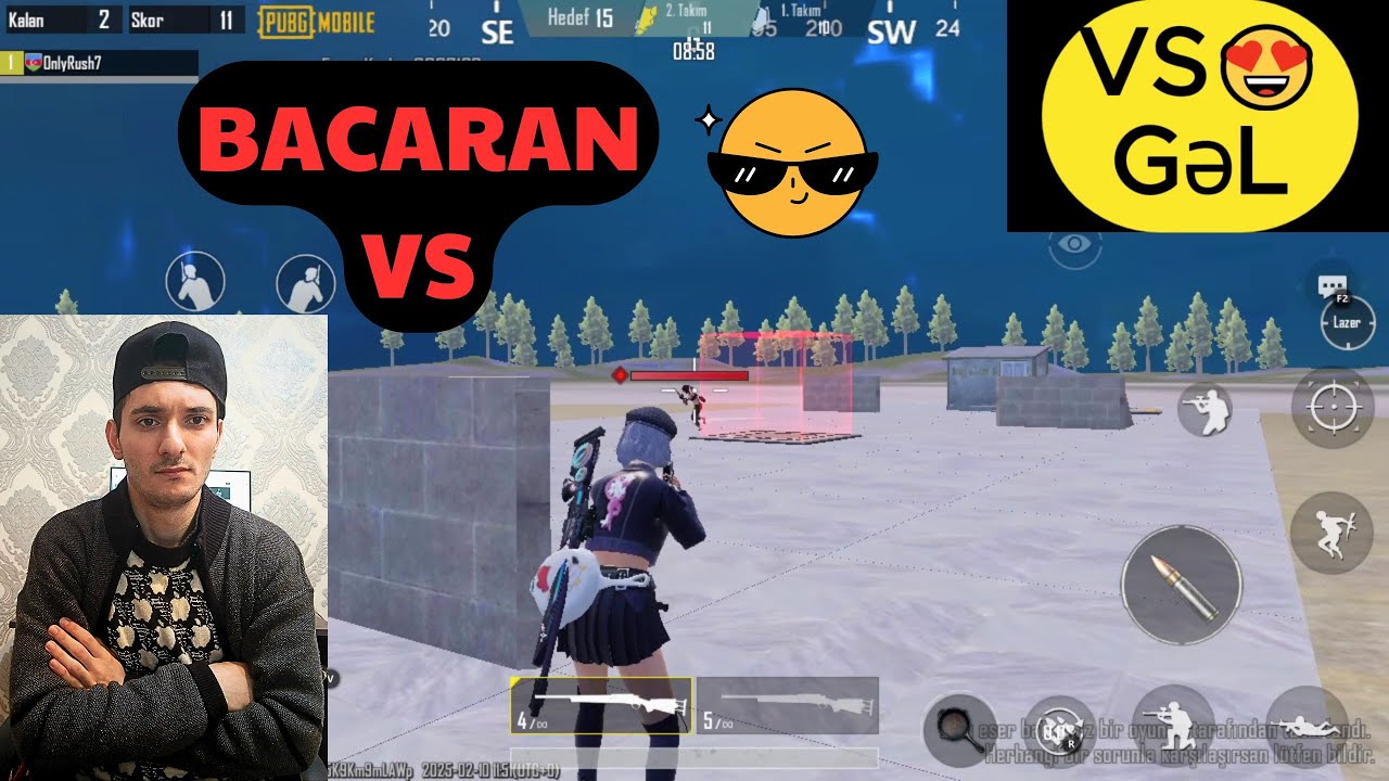 PUBG MOBİLE VS \ İZLƏYİCİ İLE PART 2 - BACARAN GƏLSİN - YouTube