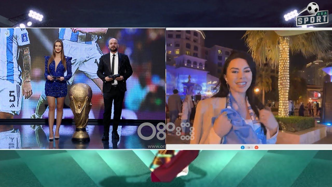 Dorina Mema live nga Katari, feston triumfin e Argjentinës e tregon ...