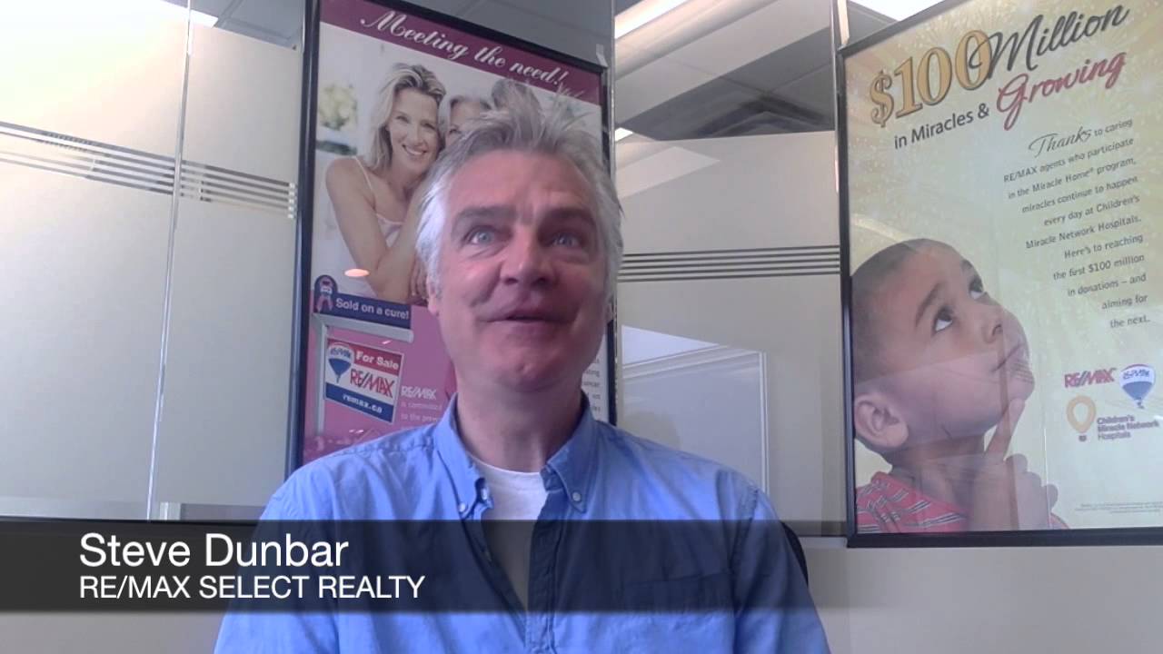Why I choose RE/MAX | Steve Dunbar - YouTube
