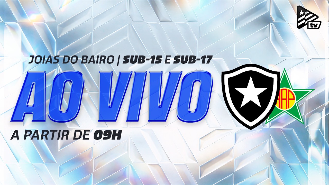 AO VIVO COM IMAGENS | Botafogo x Portuguesa | Carioca Sub-15 e Sub-17 ...