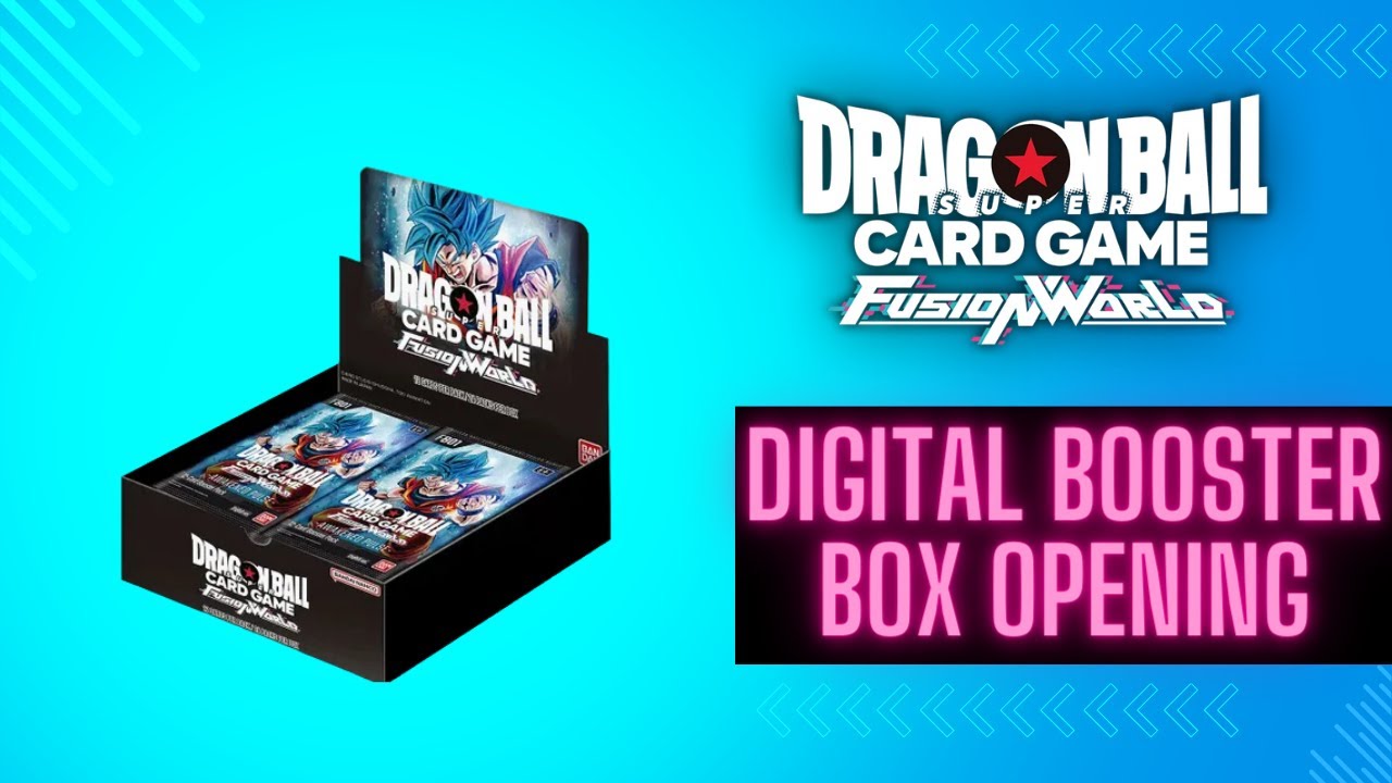 Dbs Fusion Worlds Booster Box Opening - YouTube