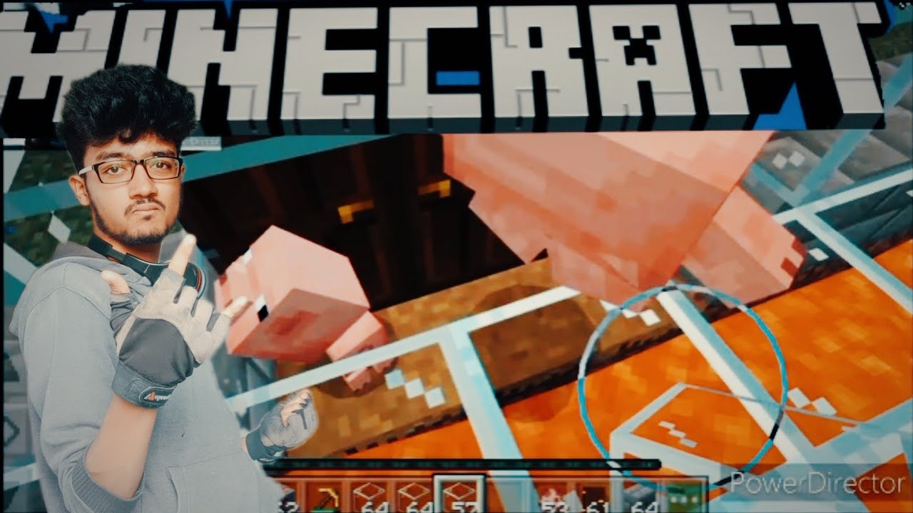 MINECRAFT EPISODE 2:I HAVE BUILT LAVA PIG FARM IN MY WORLD @SWORD ART ...