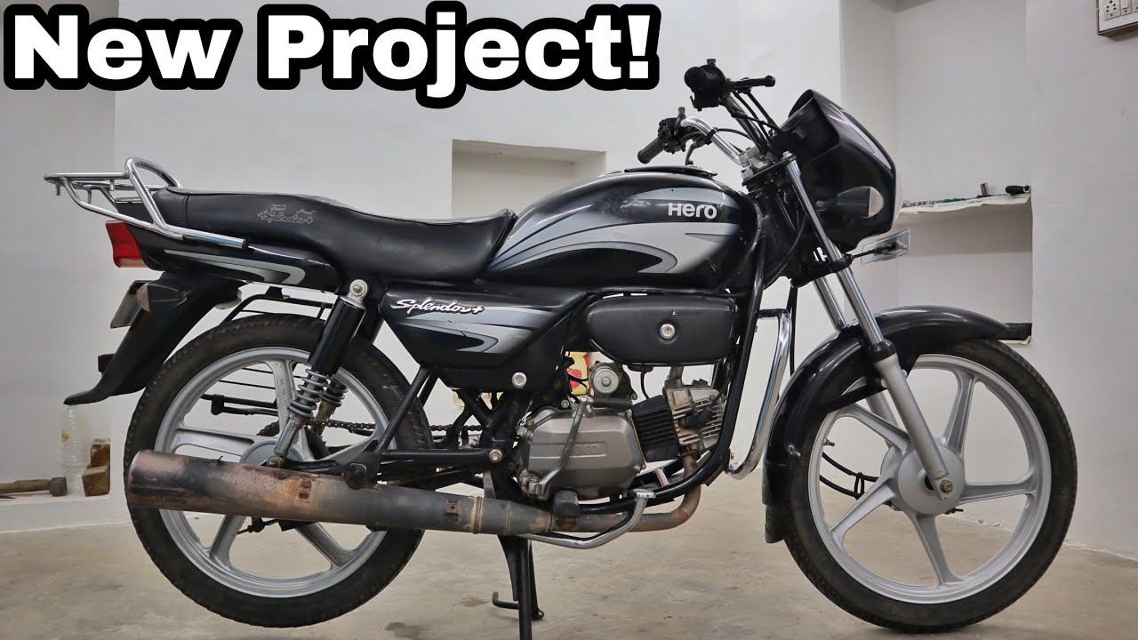 Inspecting Our New Rebuild Project : Hero Splendor + - YouTube