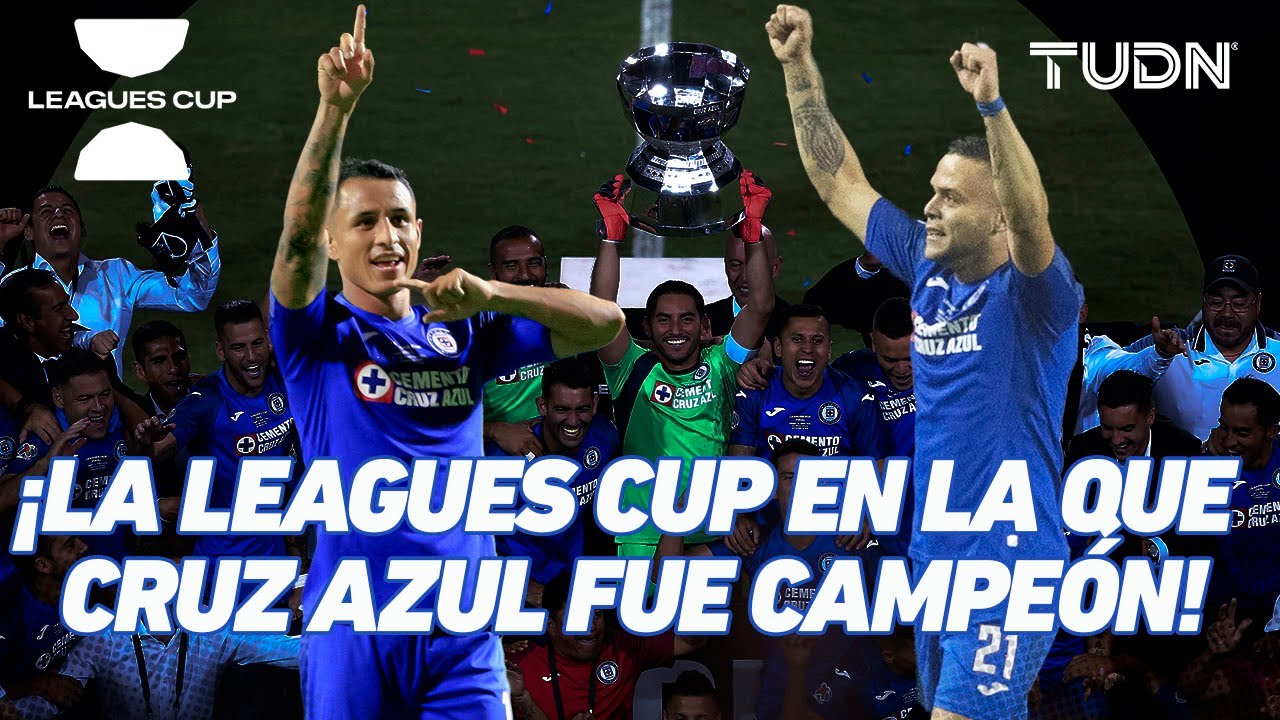¡HISTÓRICO! 🏆🚂 Cruz Azul, el PRIMER campeón de la Leagues Cup | TUDN ...