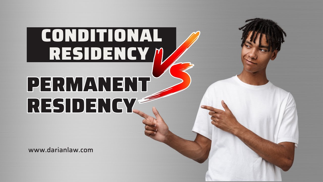 2-year vs 10-year Green Card. Conditional residency, explained. - YouTube