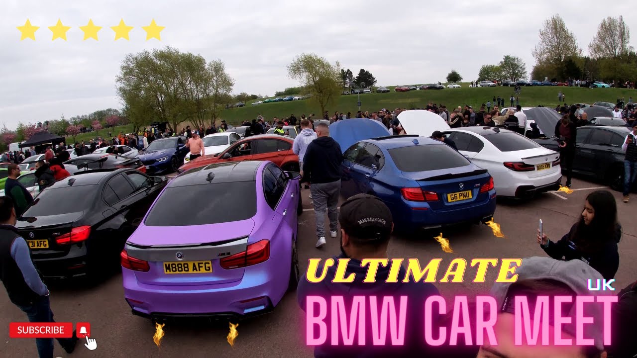 Caught in the middle of a revving battle | Ultimate BMW Car Meet UK ...
