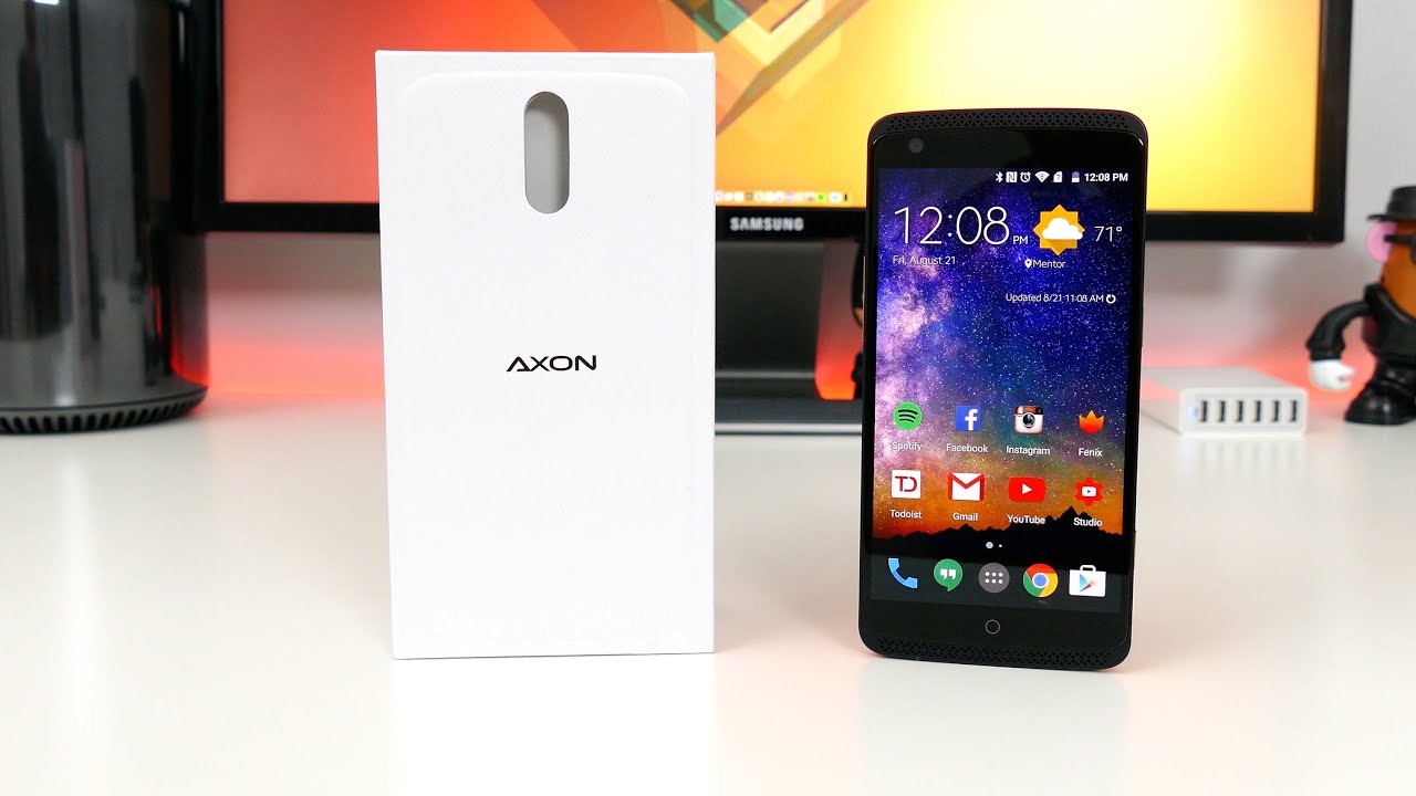 ZTE Axon Phone Unboxing & Review - YouTube