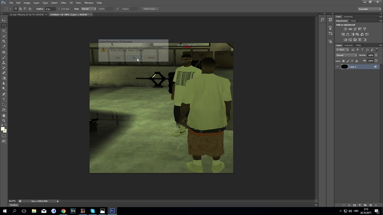 Guide- How to use ps for samp screens - YouTube