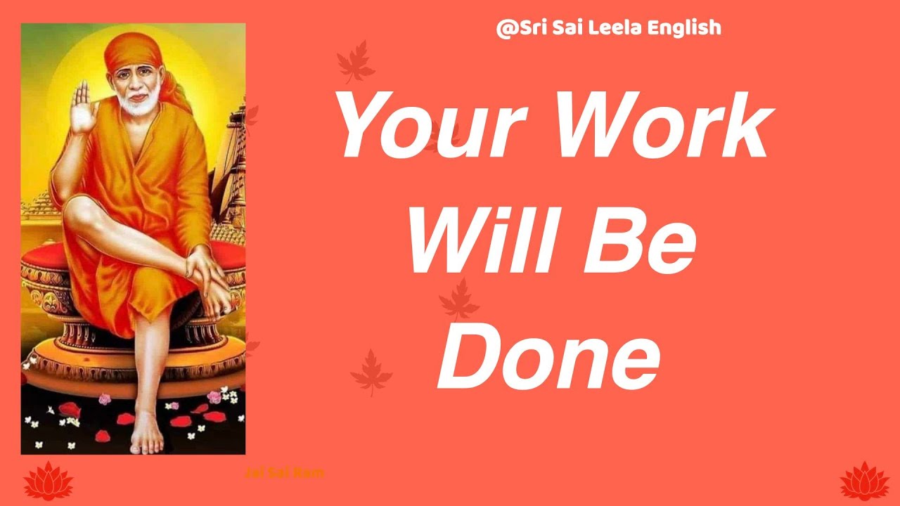 Sai Baba Message | Your Work Will Be Done | 7th Dec l # ...