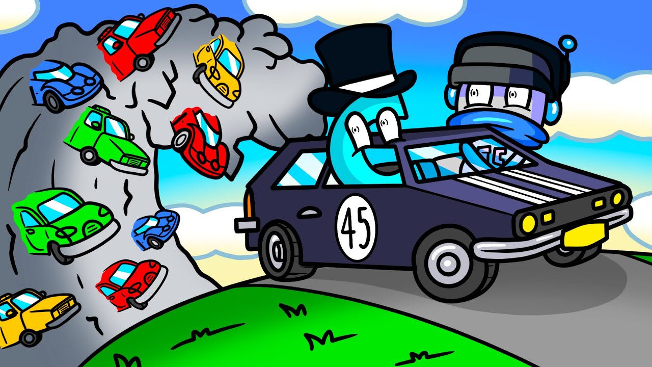 We Race and Destroy 100 Cars in Stunt Derby! - YouTube