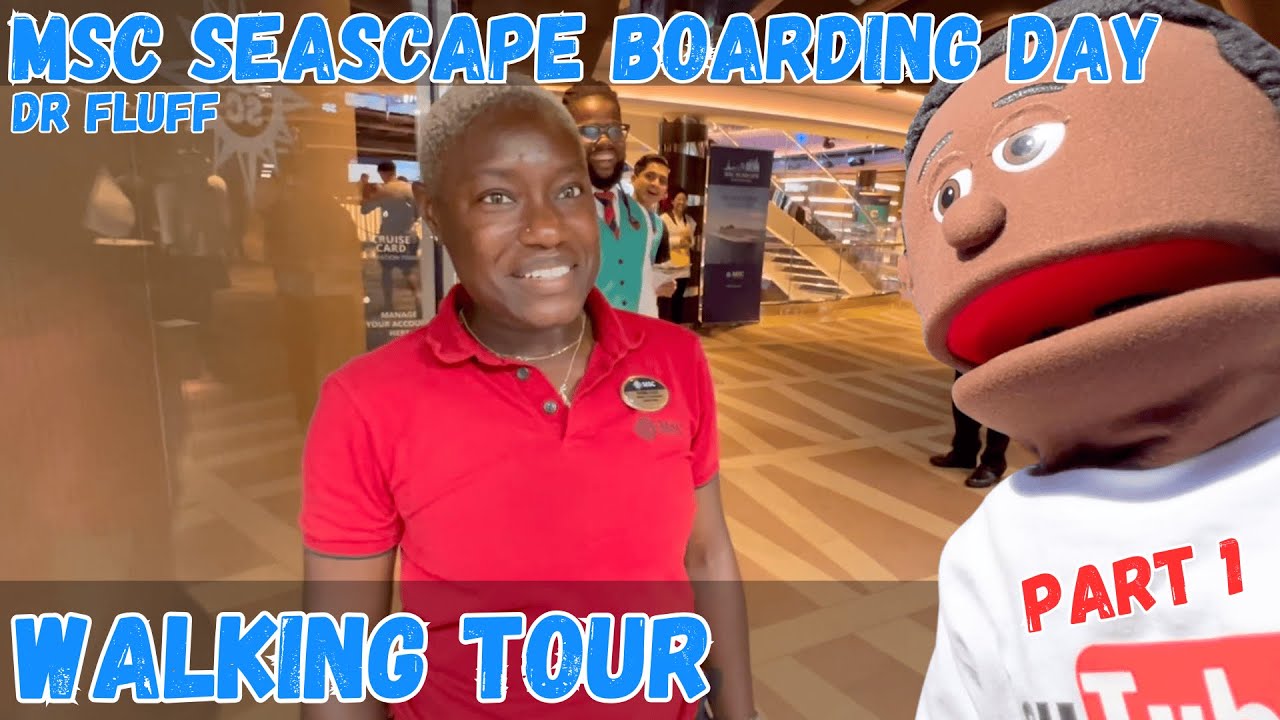 Inside the MSC Seascape Cruise Ship | Start of Full Cruise Ship Tour ...