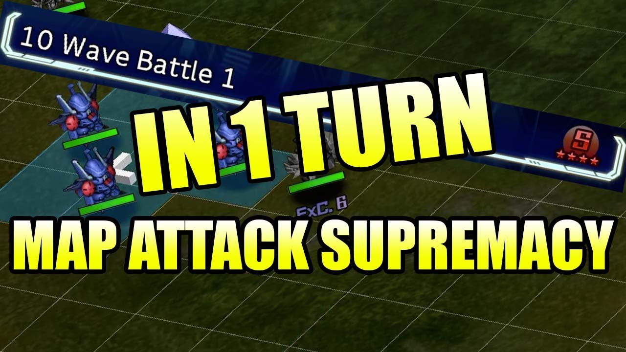 10 Wave Battle 1 in 1 Turn | Super Robot Wars 30 Gameplay - YouTube
