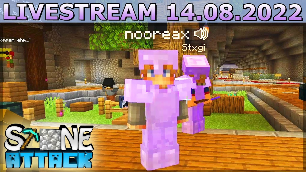 Heute OP Rüstung! Minecraft Stone Attack! - YouTube
