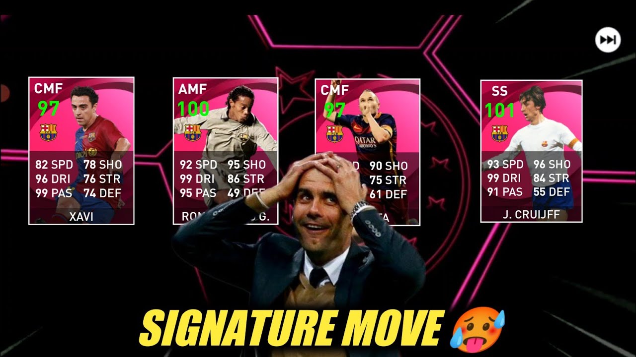Pes Players And Their * Signature Move * - YouTube