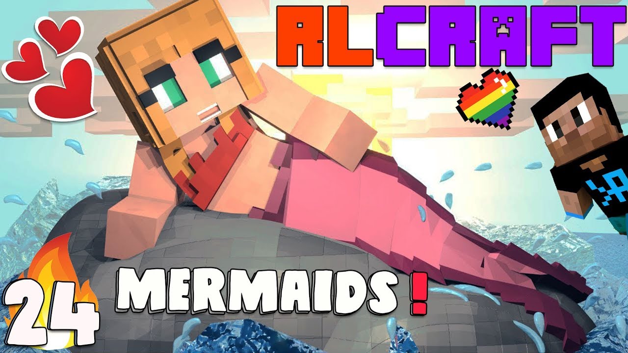 RLCraft : "Mermaid Horror!" Ep 24 Hardest Modpack wt Akan22 "Minecraft ...
