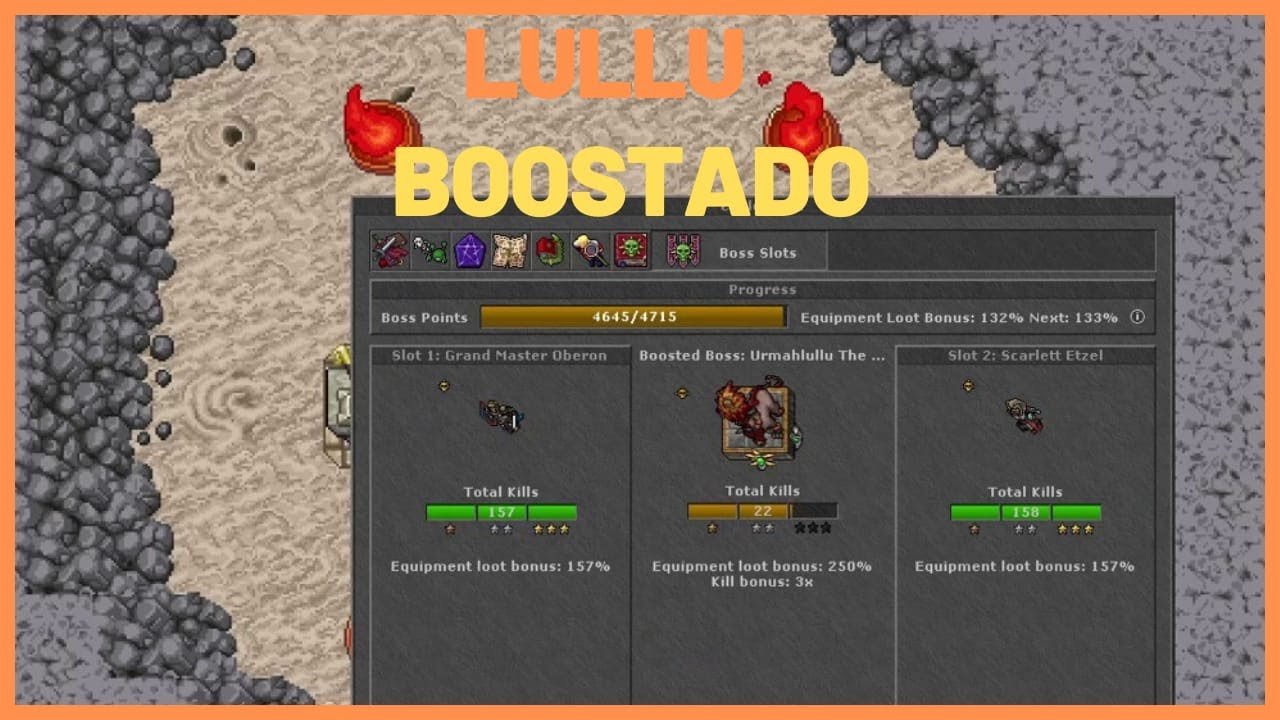 Urmahlullu The Weakened Boostado (LULLU) #tibia Boss - YouTube