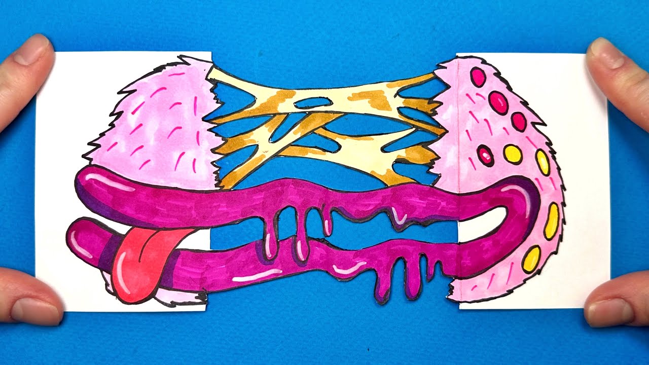 How to draw a Maw from My Singing Monsters. Drawing Animation Step by ...