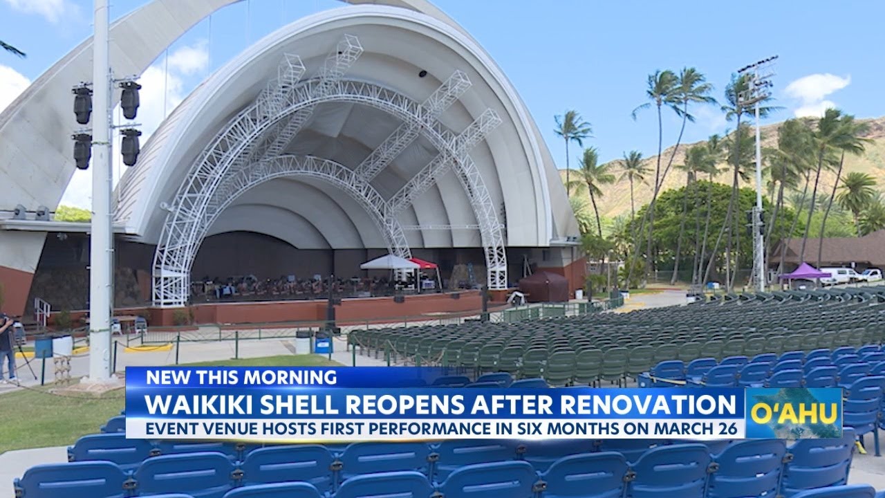 Waikiki Shell reopens with upcoming Kehlani concert - YouTube