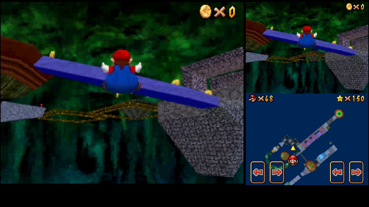 [SM64DS] Bowser in the Dark World Switch Star 32.93 Mario - YouTube