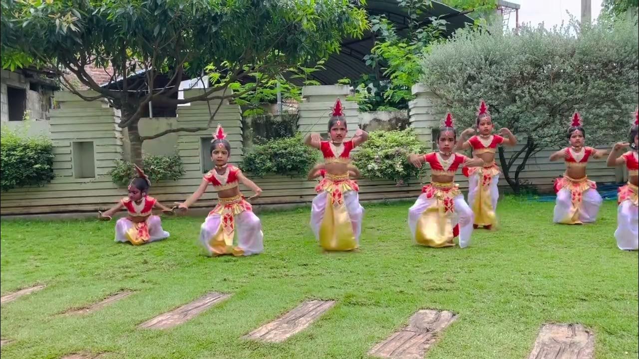 Pooja dance | pre school | concert #kids dance 2022@upalirambukana - YouTube