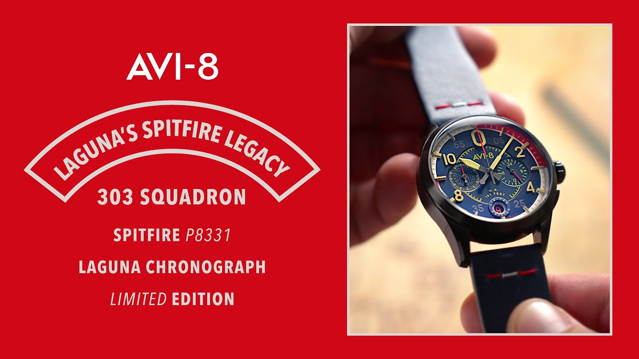 Spitfire P8331 Laguna LE Chronograph | #avi8 #aviation #myavi8 # ...