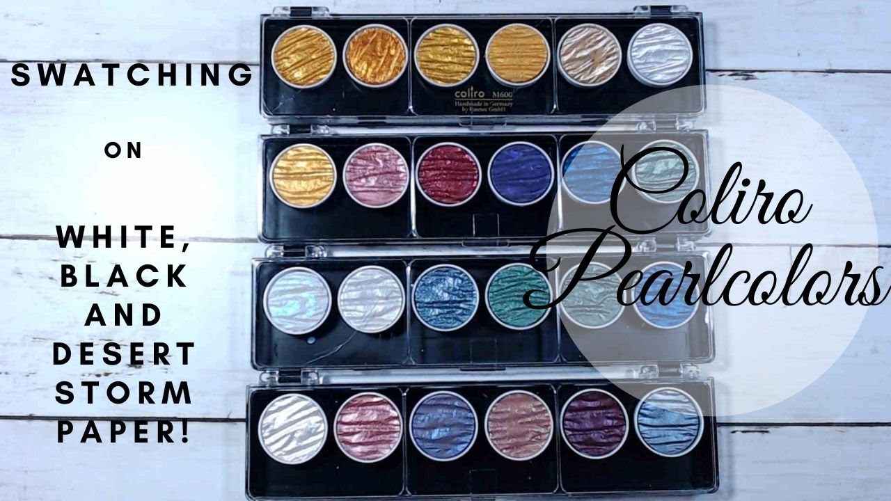 Coliro Pearlcolors| Swatching - YouTube