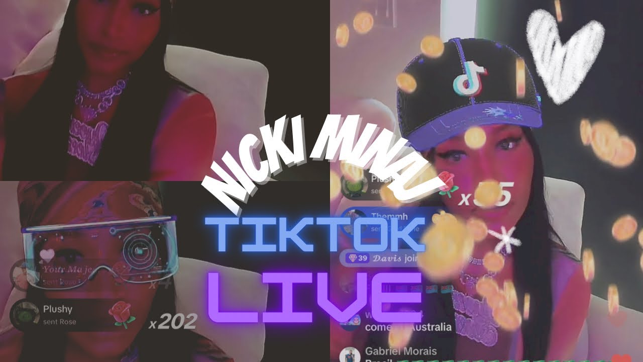 Nicki Minaj Full Tiktok Live 8-28-23 - YouTube