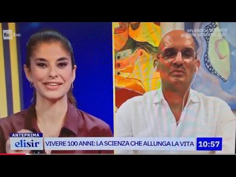 Rai3 Elisir | Segreti della Longevità: Luigi Fontana con Benedetta Rinaldi e Francesca Parisella 