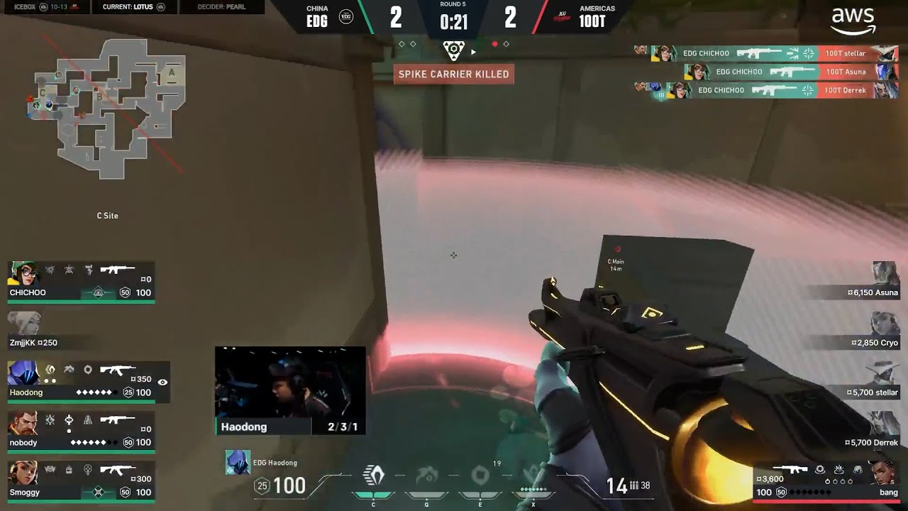 EDG CHICHOO with the 4K vs 100T | VCT LOCK//IN - YouTube
