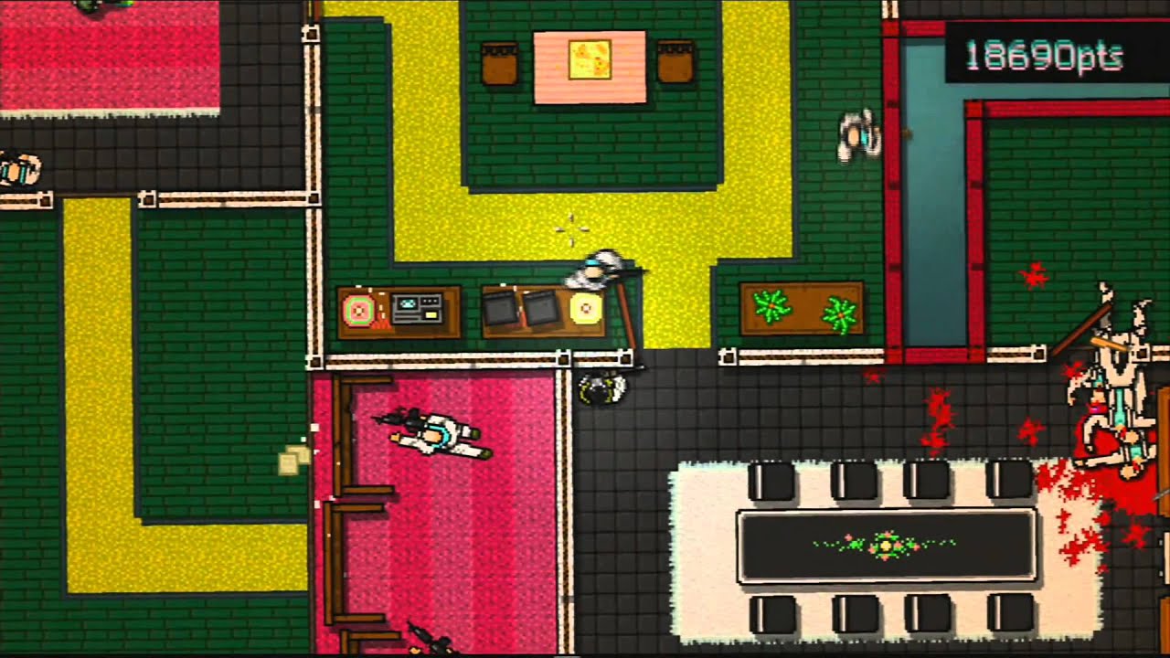Hotline Miami Ps3 ( Episode 1 - Deuxième Partie ) HD - YouTube